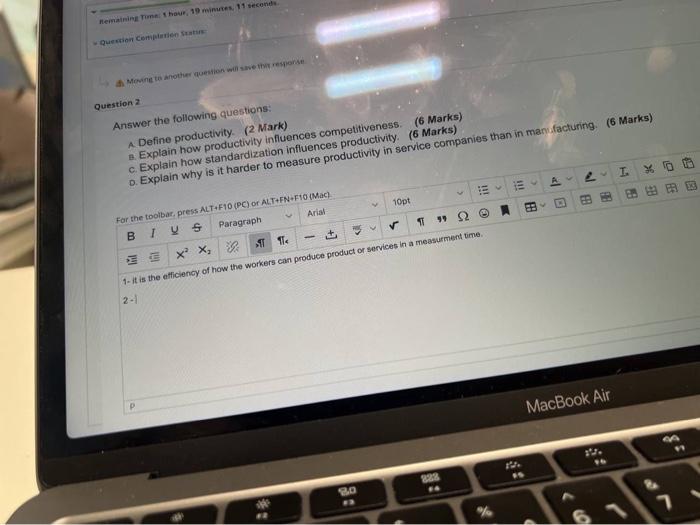 Answer the following questions: a Define | Chegg.com