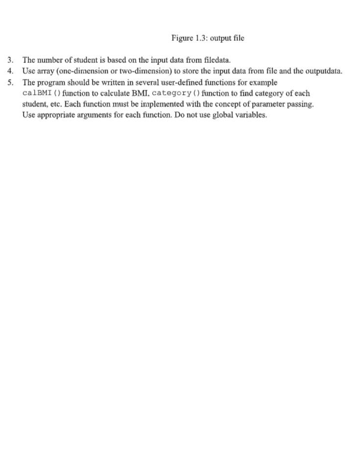 Solved Project 1 Write A Complete Program That Reads In A 