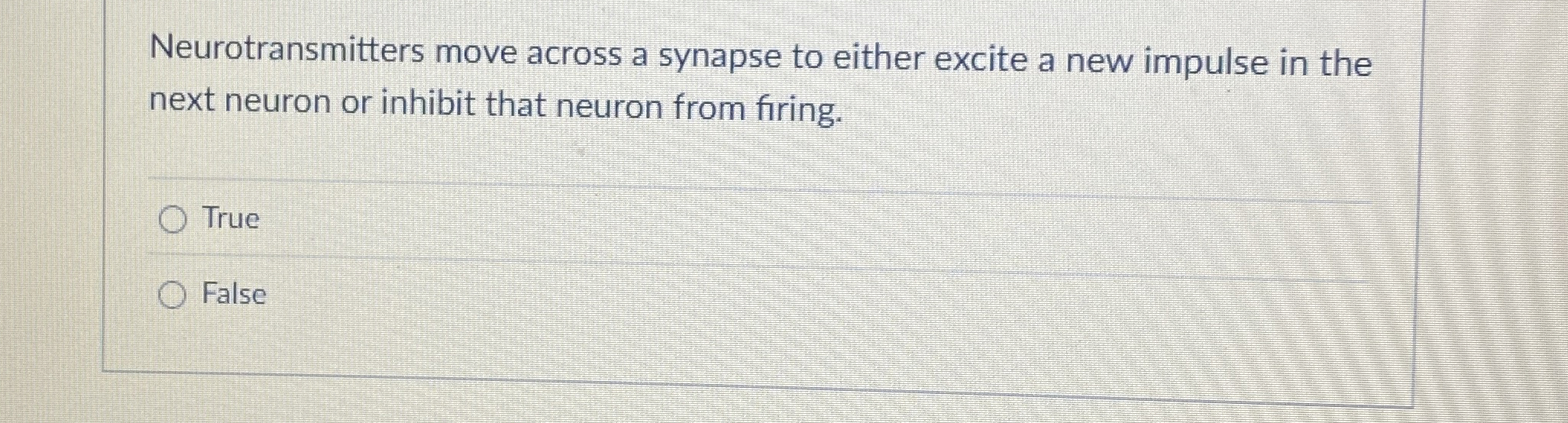 Solved Neurotransmitters move across a synapse to either | Chegg.com