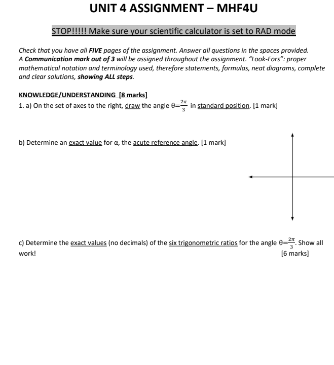 Solved STOP!!!!! Make sure your scientific calculator is set | Chegg.com