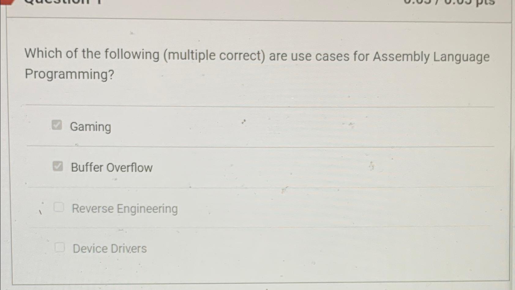 Solved Which of the following (multiple correct) ﻿are use | Chegg.com