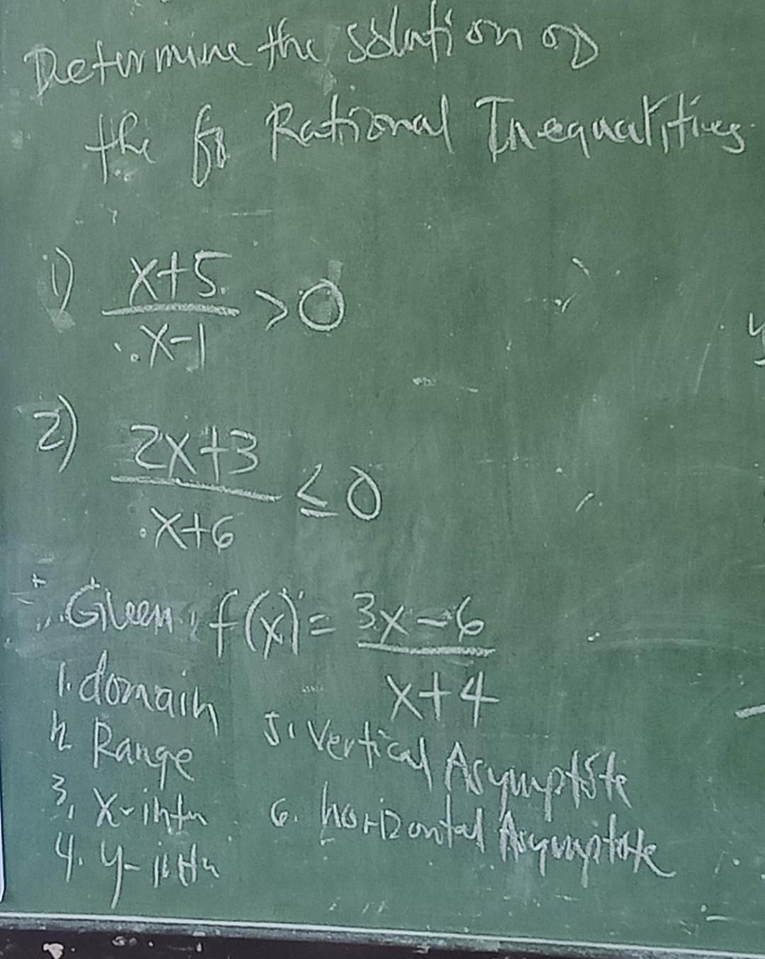 Solved X 1x 5 0 X 62x 3 0 Chegg