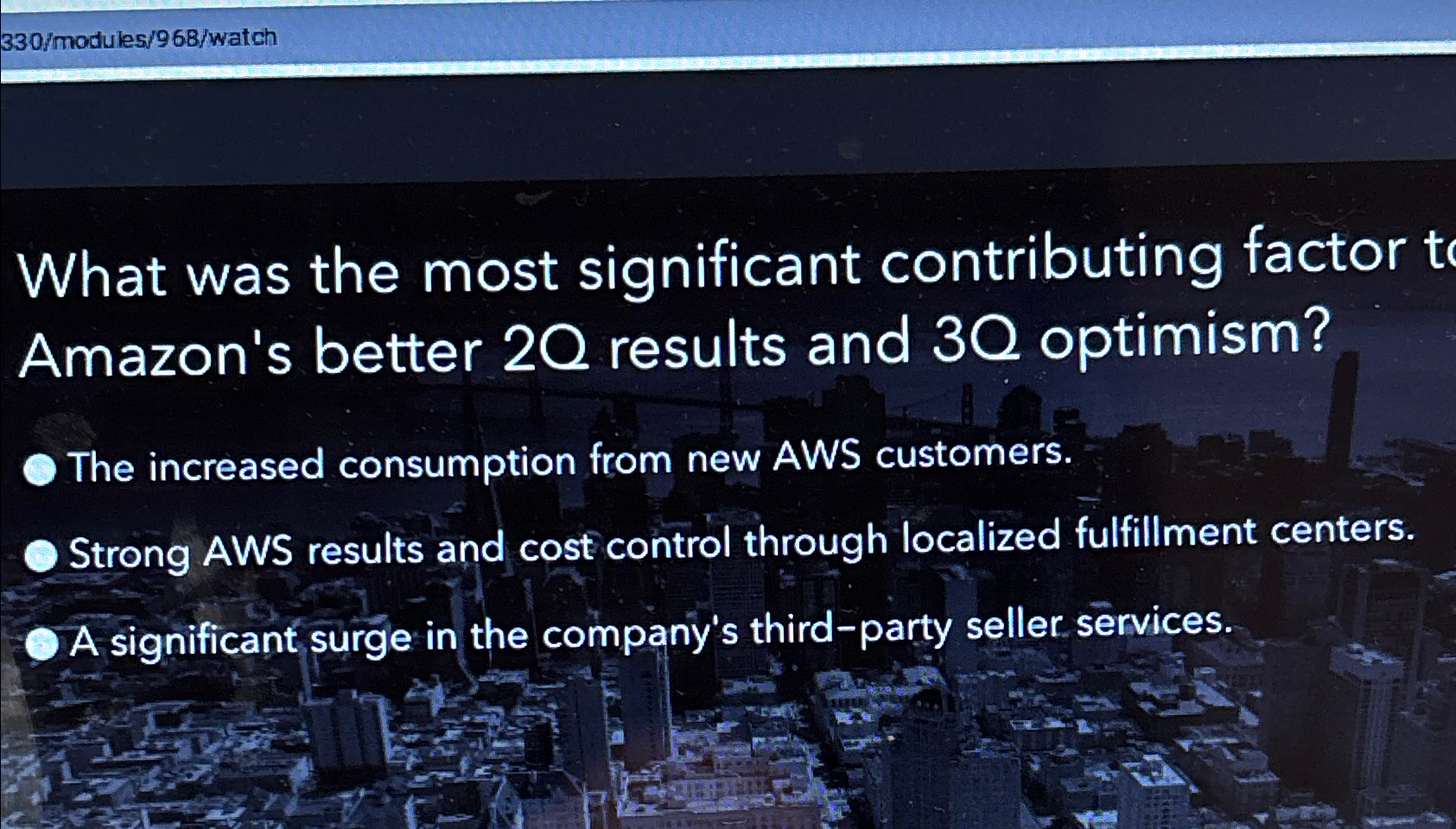 Solved What was the most significant contributing factor t | Chegg.com