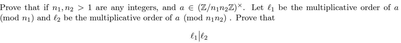 Solved Prove that if n1,n2>1 ﻿are any integers, and | Chegg.com