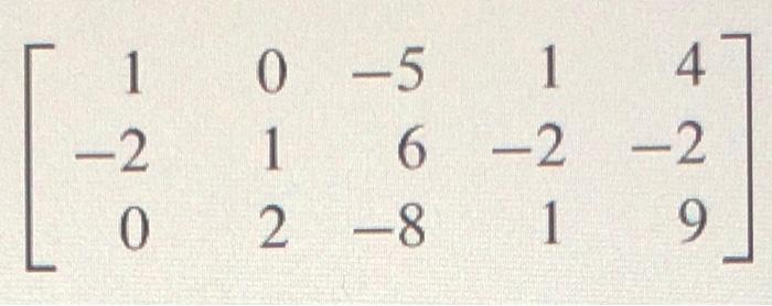 Solved Find bases for the null spaces of the matrices given | Chegg.com