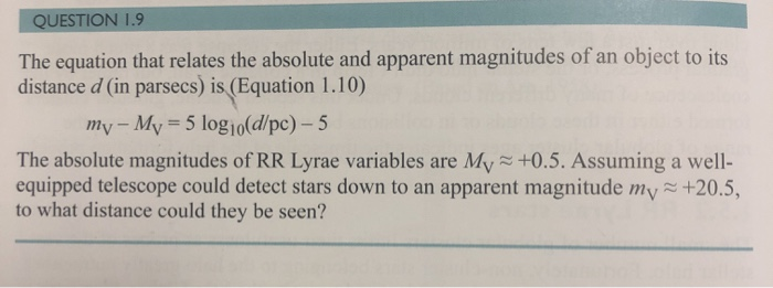 Solved QUESTION 1.9 The equation that relates the absolute | Chegg.com