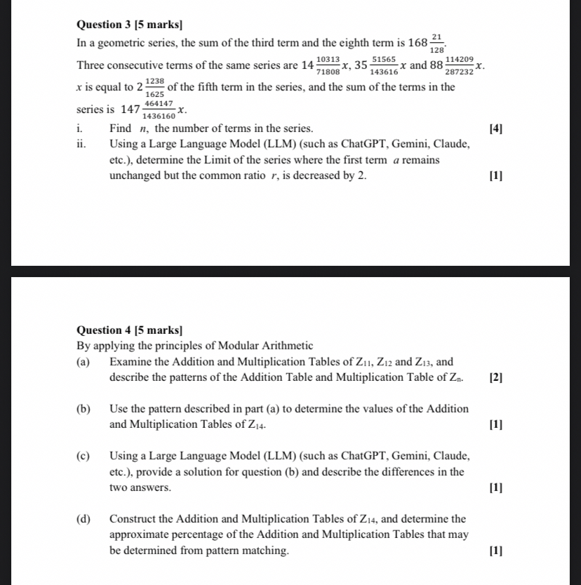 Solved Question 6 [7 ﻿marks]Let f(n) ﻿be defined | Chegg.com