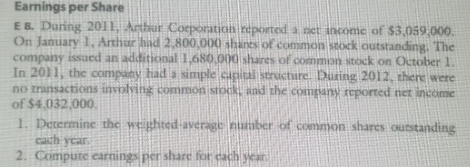 Solved 1 Effect of Alternative Accounting Methods E 3. At | Chegg.com