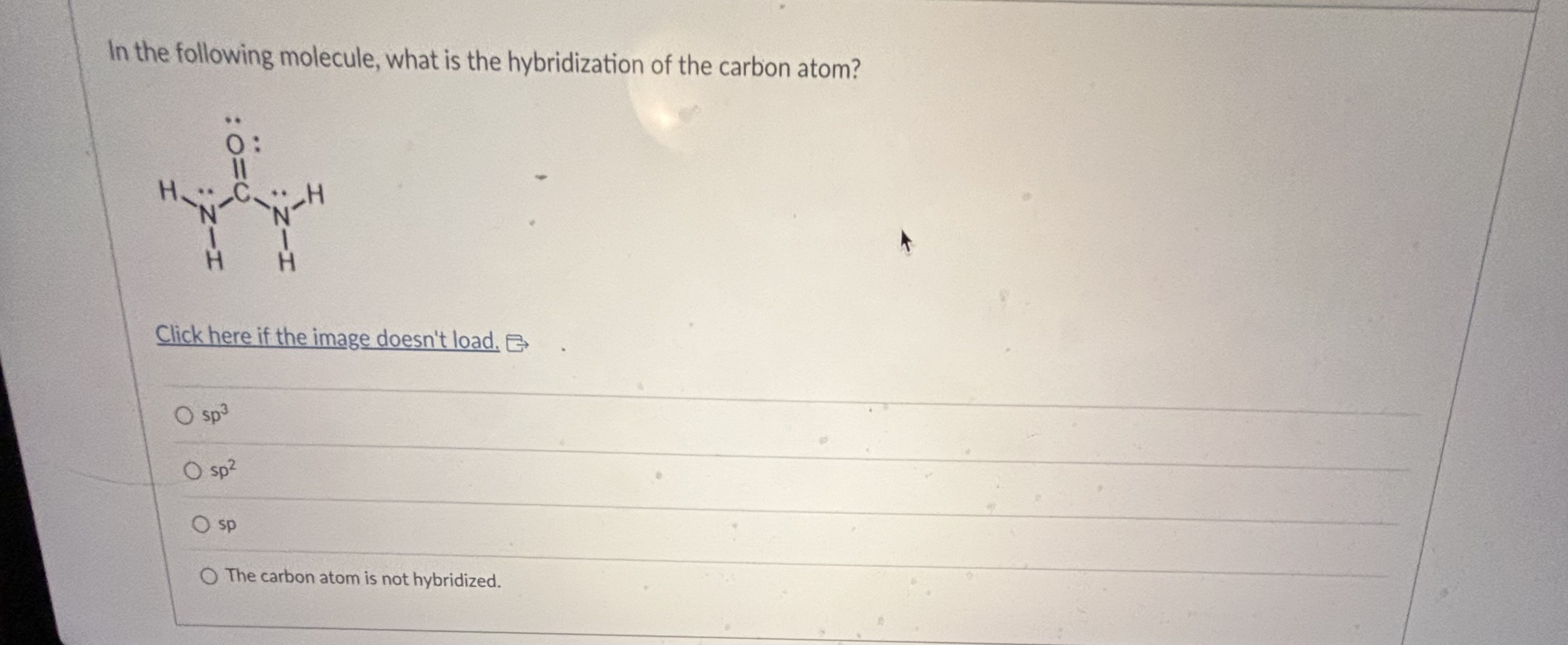 Solved In the following molecule, what is the hybridization | Chegg.com