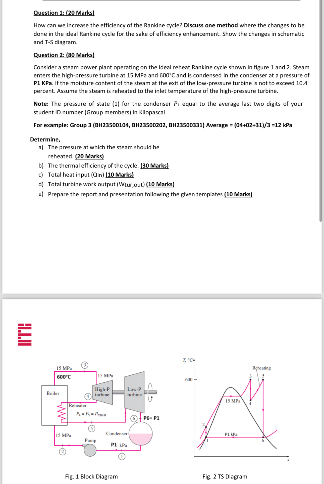 Solved Question 1: (20 ﻿Marks)How can we increase the | Chegg.com