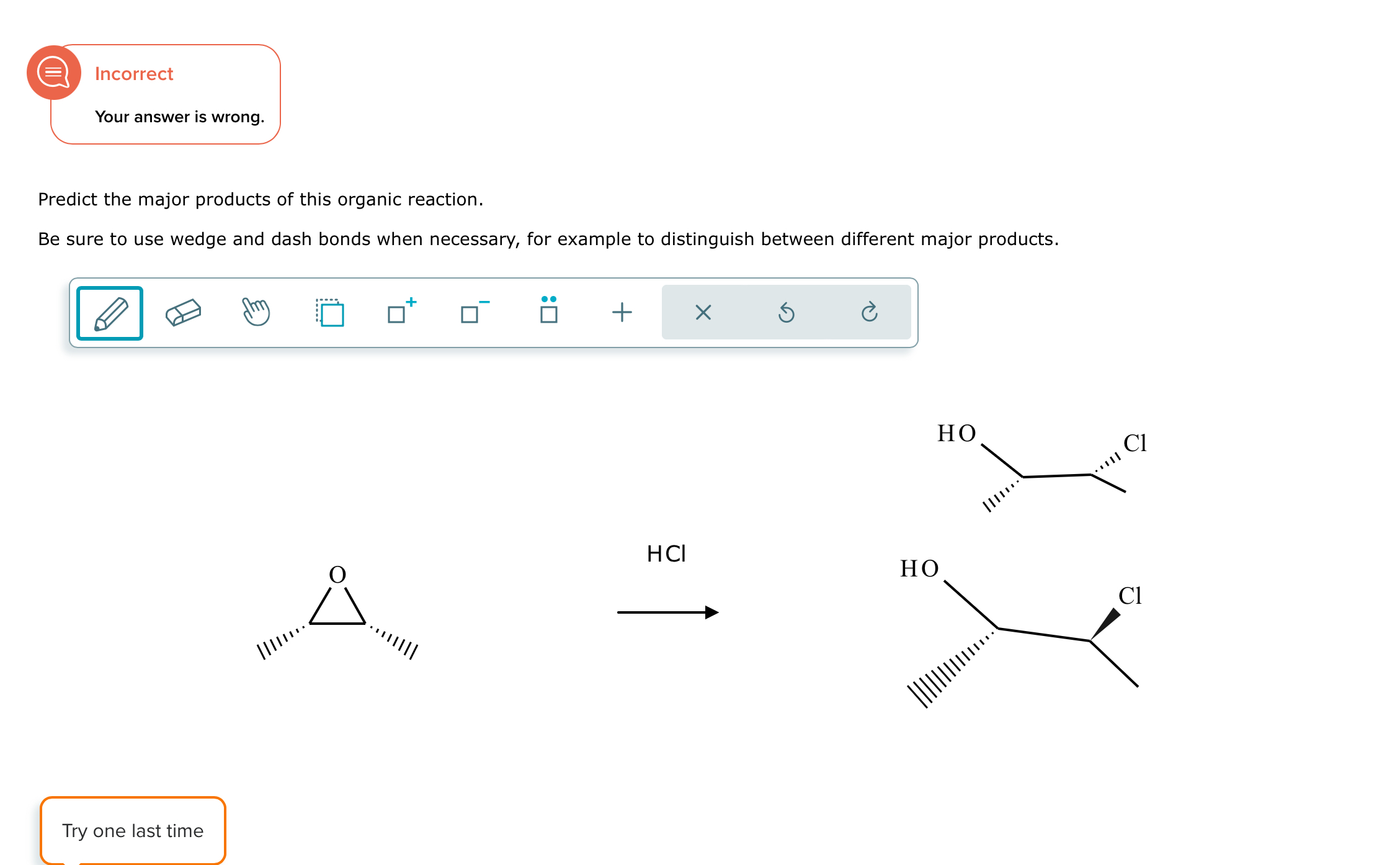 Solved Predict the major products of this organic | Chegg.com
