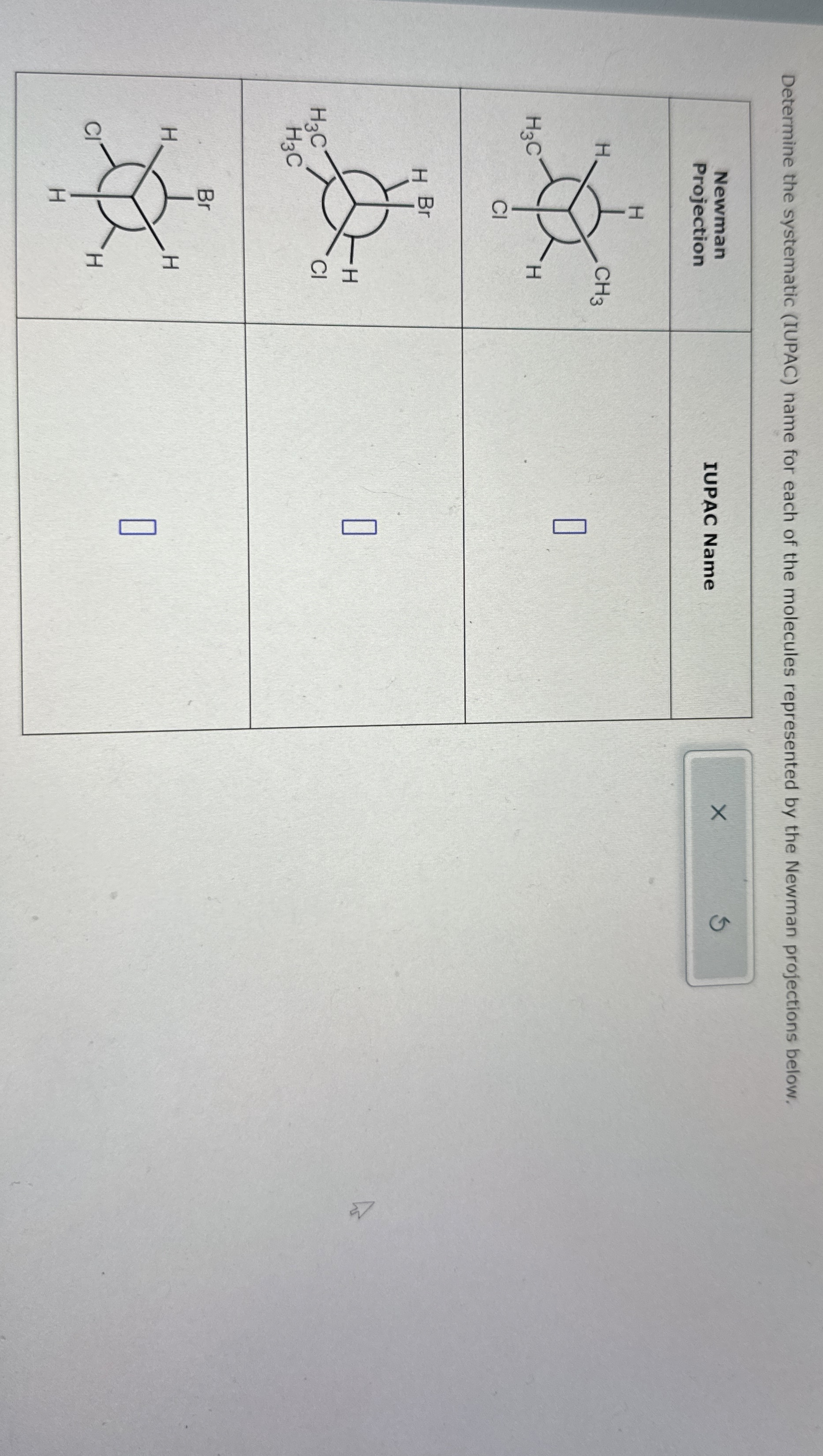 Solved Determine the systematic (IUPAC) ﻿name for each of | Chegg.com