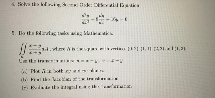 Solved 1. Solve the following Exact/Inexact Differential | Chegg.com