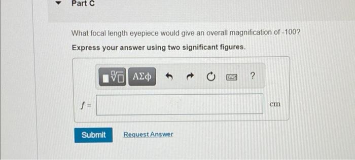 Solved The "tube length" of a microscope is defined to be | Chegg.com