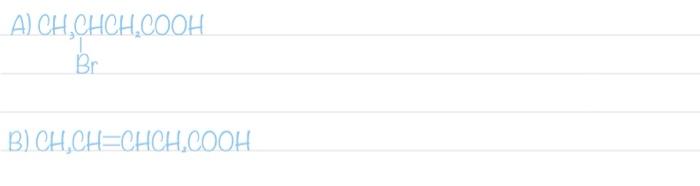 Solved А) CH CHCH,COOH Br H000"HOHO=HOHO (Я | Chegg.com