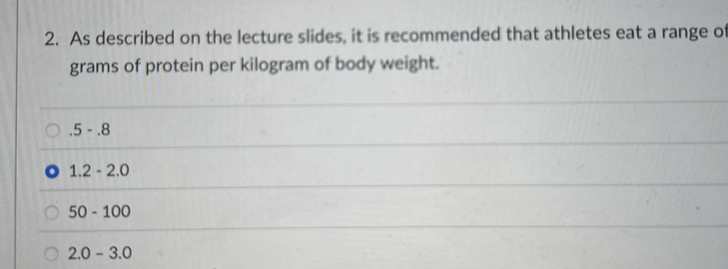 Solved As described on the lecture slides, it is recommended | Chegg.com