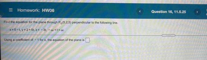 Solved Homework: HW06