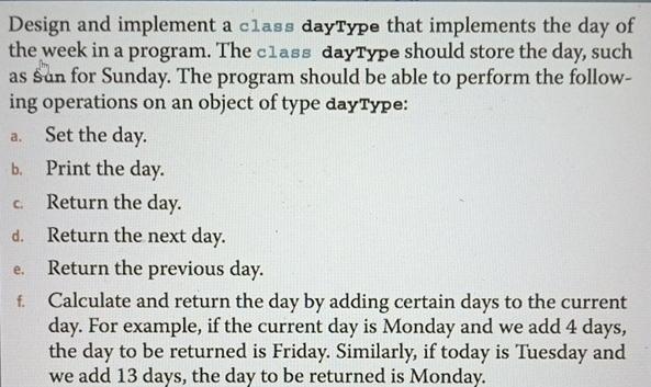 Solved Using Python as the programming language:Design and | Chegg.com