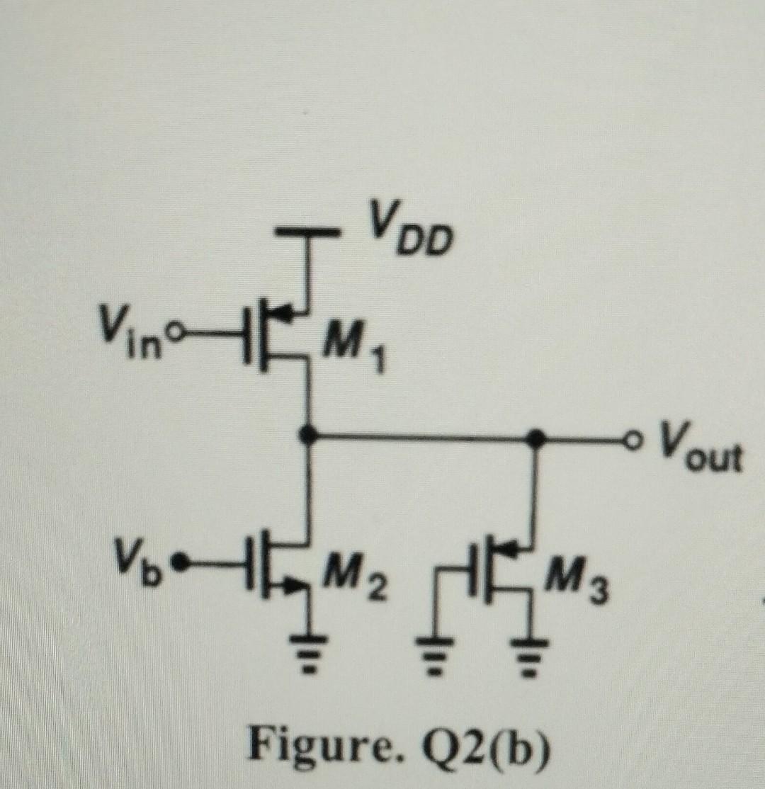 Solved 2b Determine The Gain And Output Impedance For The