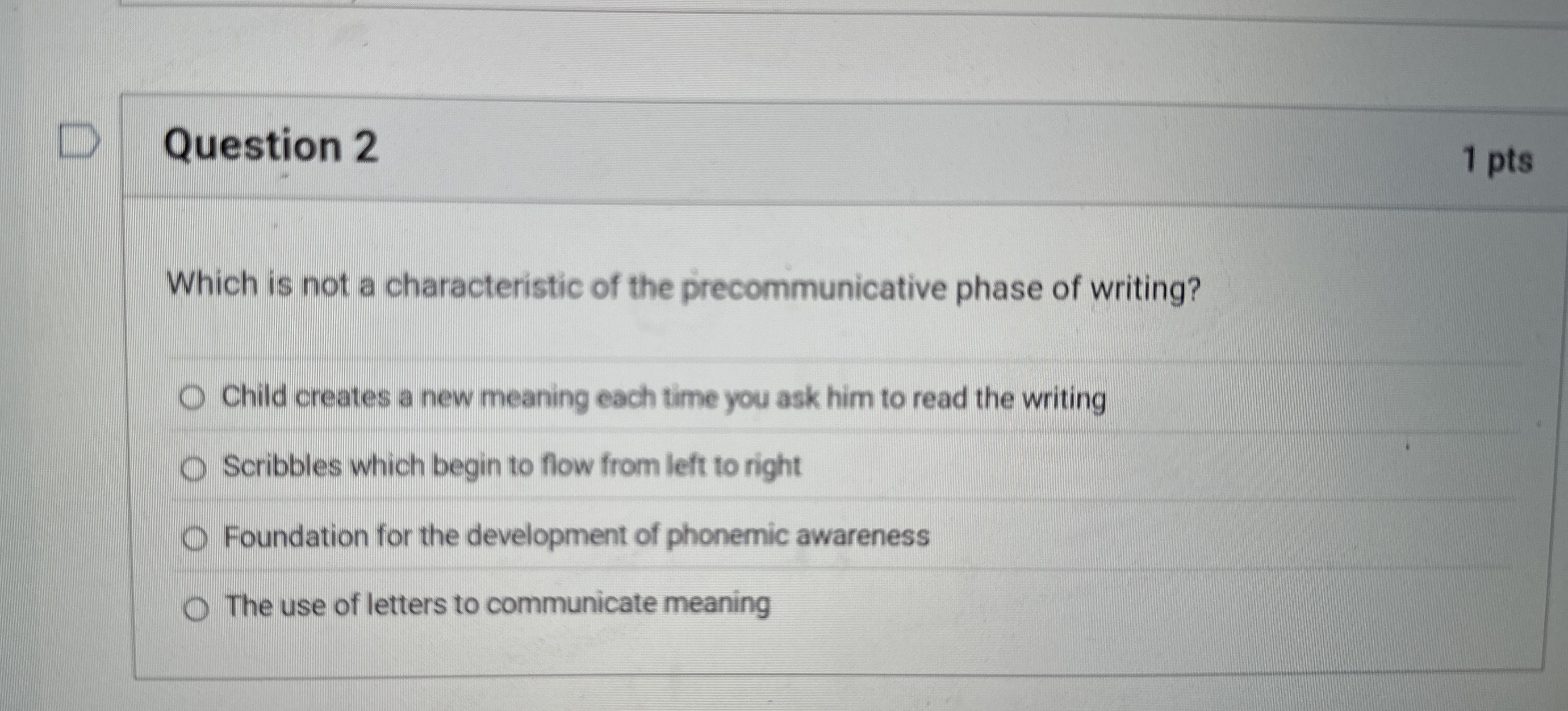 Solved Question 21 ﻿ptsWhich is not a characteristic of the | Chegg.com