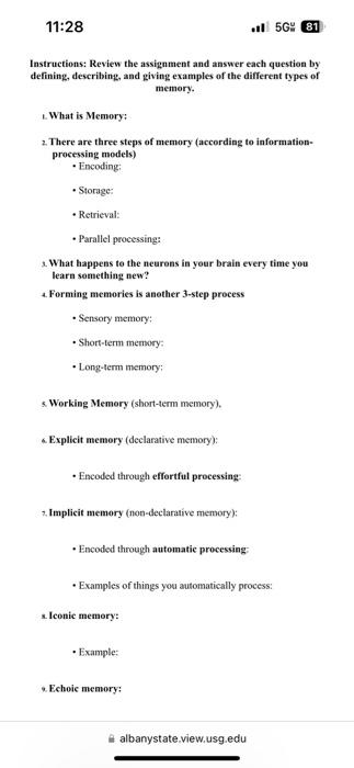Solved Instructions: Review the assignment and answer each | Chegg.com
