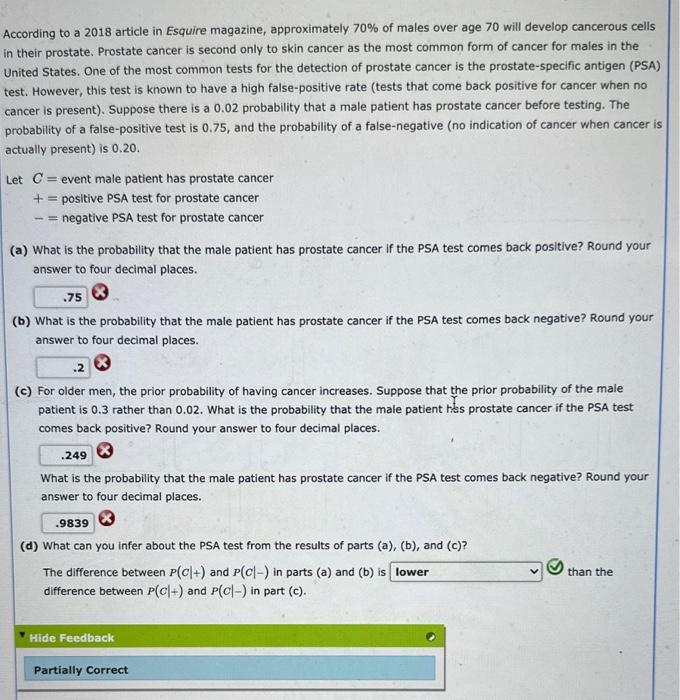 Solved According to a 2018 article in Esquire magazine, | Chegg.com