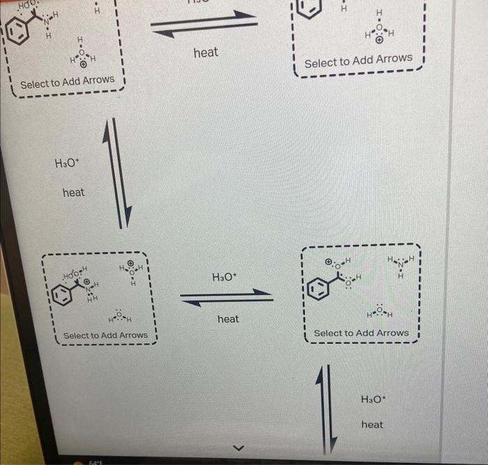 Select to Add Arrows H3O+ heat1000,H Select to Add | Chegg.com Select to Add Arrows H3O+ heat1000,H Select to Add | Chegg.com