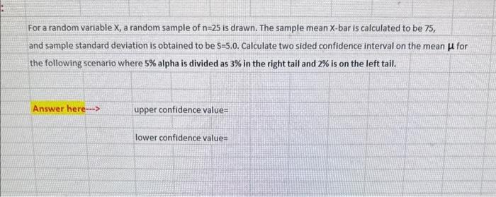 Solved this has to be done in excel. please show all steps | Chegg.com
