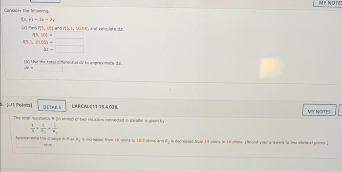 Solved Consider the following. f(x,y)=3x−2y (a) Find f(5,10) | Chegg.com
