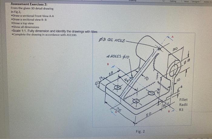 Solved Assessment Exercises 2: From the given 30 detail | Chegg.com