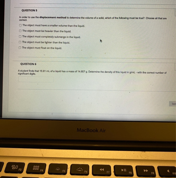 Solved QUESTION 5 In order to use the displacement method to | Chegg.com