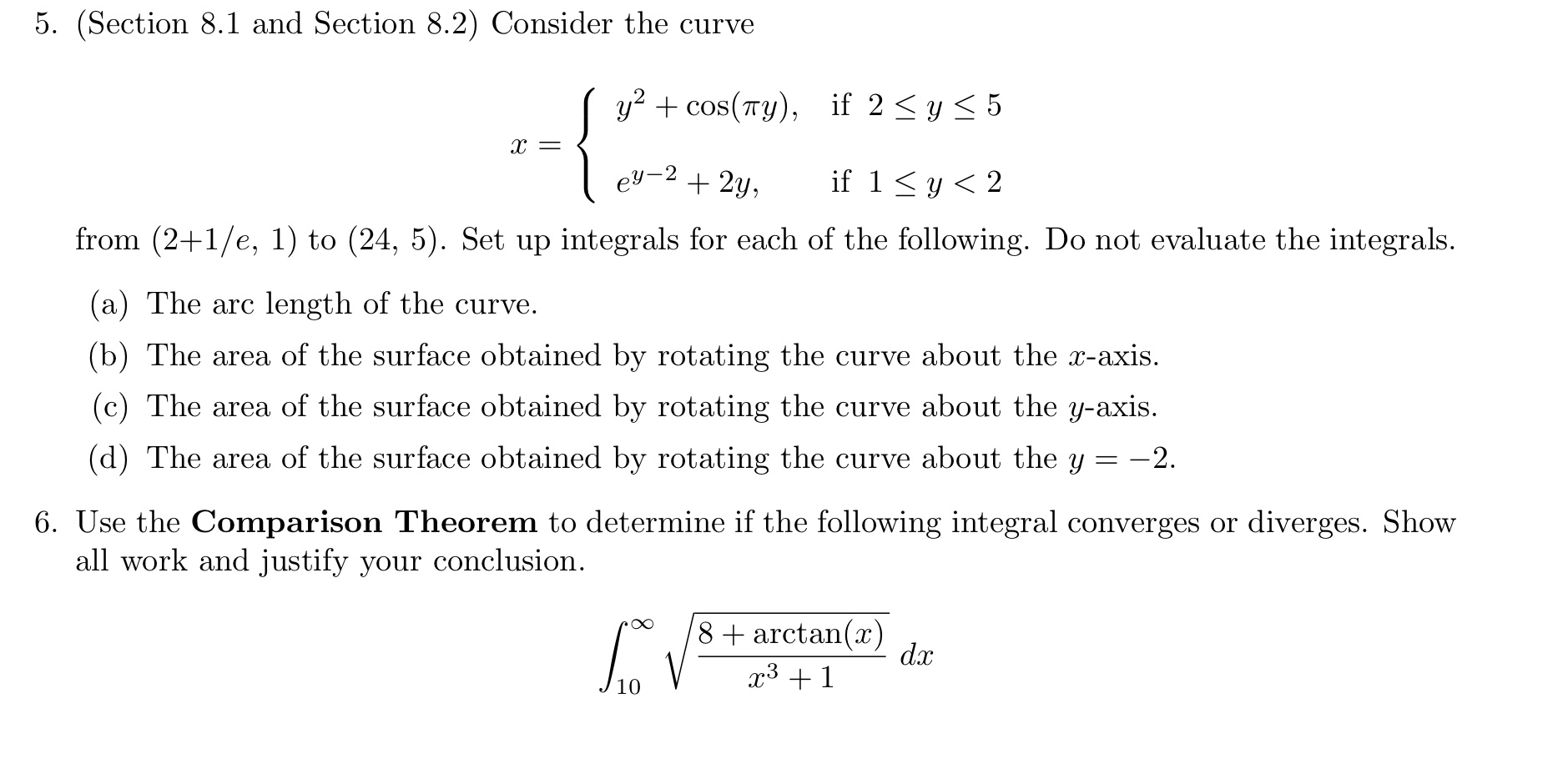 Solved (Section 8.1 ﻿and Section 8.2) ﻿Consider the | Chegg.com