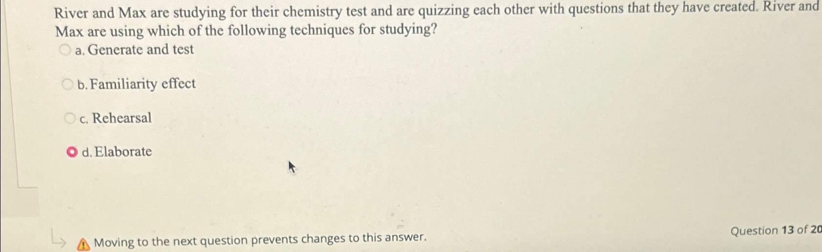 Solved River and Max are studying for their chemistry test | Chegg.com