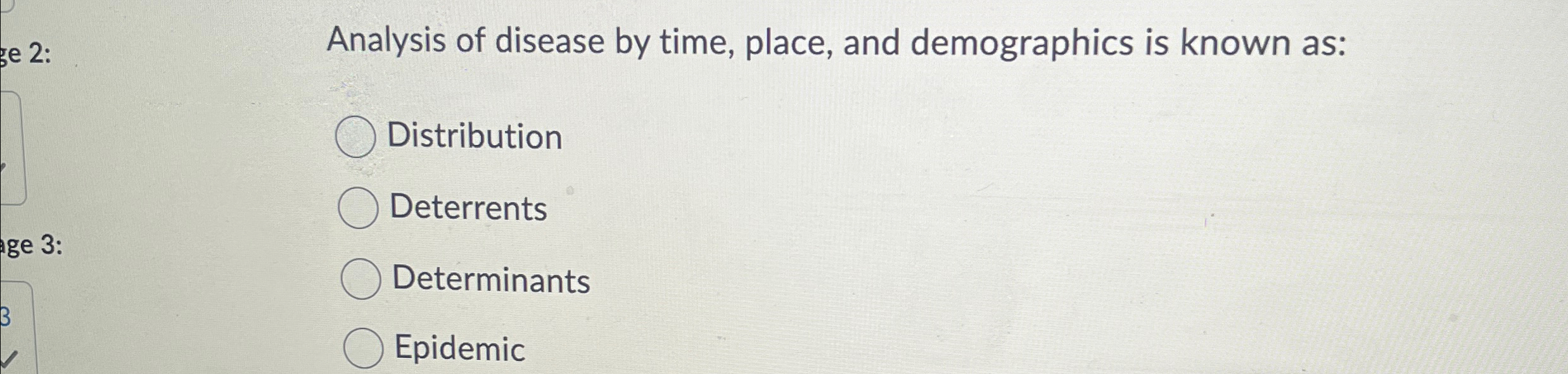 Solved Analysis of disease by time, place, and demographics | Chegg.com