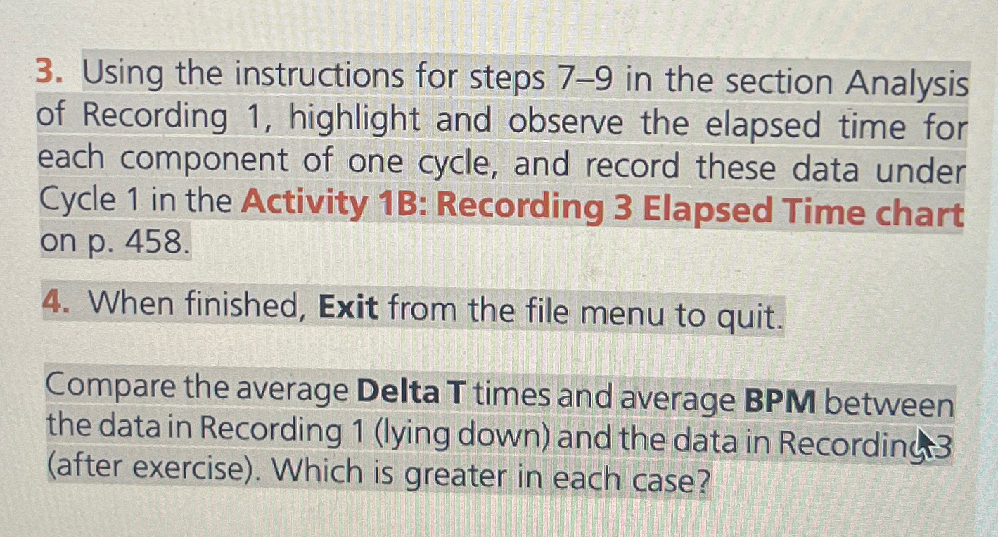 Solved Using the instructions for steps 7-9 ﻿in the section | Chegg.com