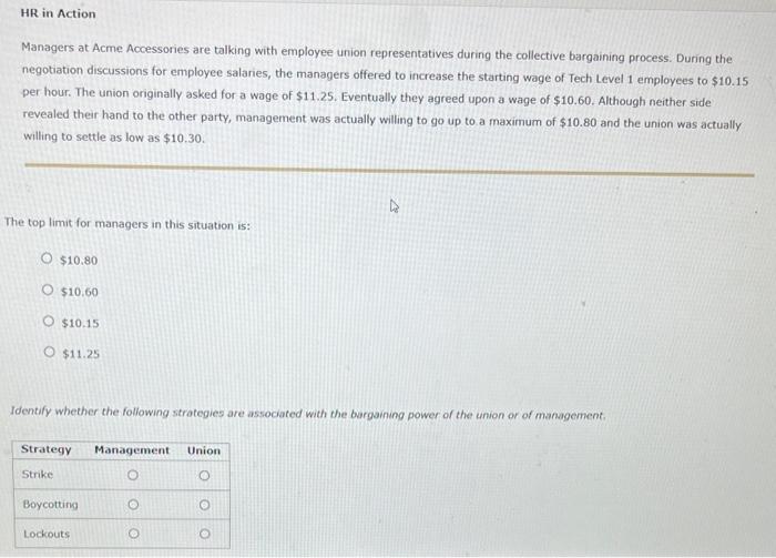 Solved Susan Tynan, shop steward for Unite Here Local 1, | Chegg.com