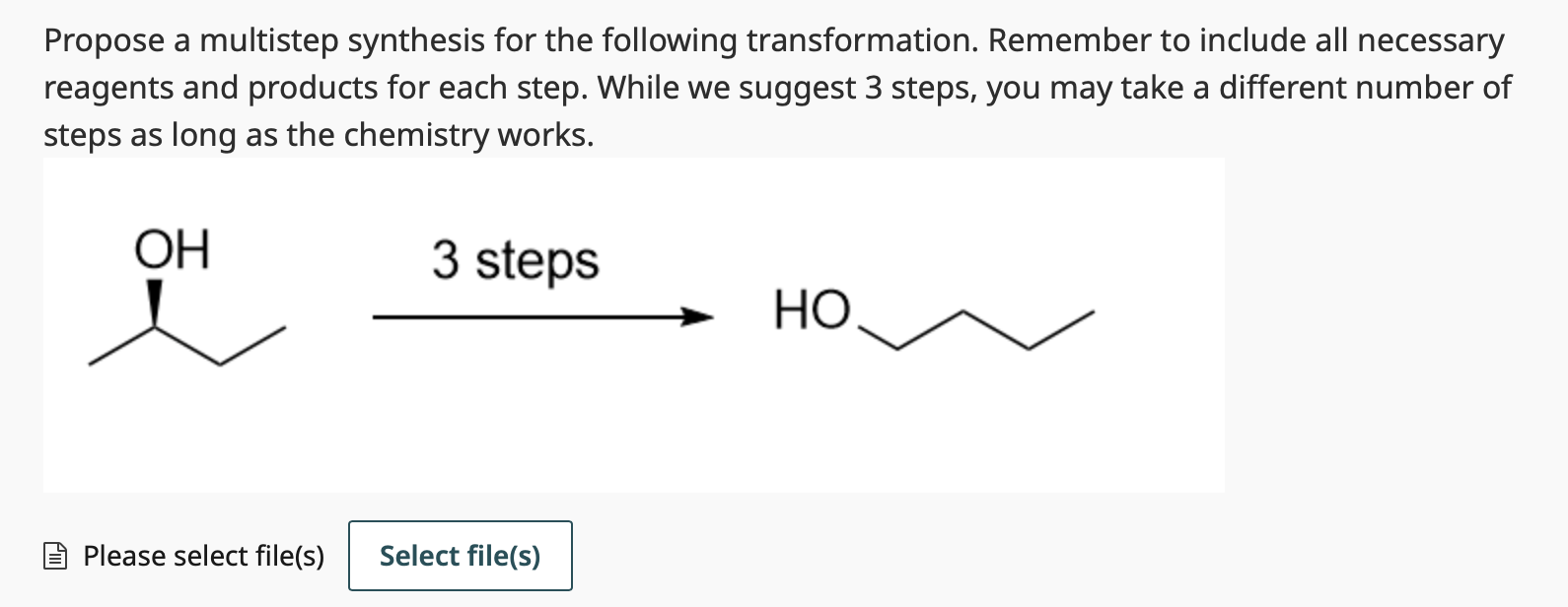 Solved Propose a multistep synthesis for the following | Chegg.com