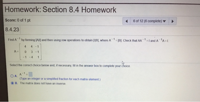 Solved Homework Section 8 4 Homework Score 0 Of 1 Pt