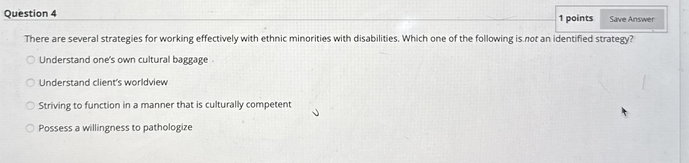 Solved Question 41 ﻿pointsThere are several strategies for | Chegg.com