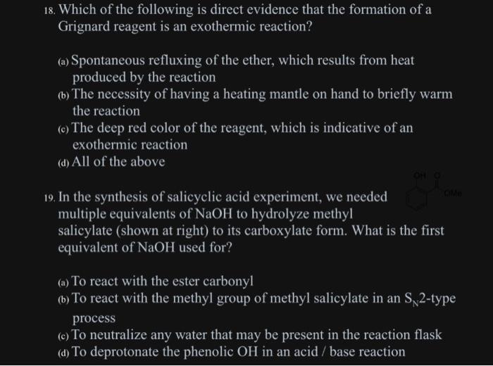 11. In the Diels-Alder experiment that you performed | Chegg.com