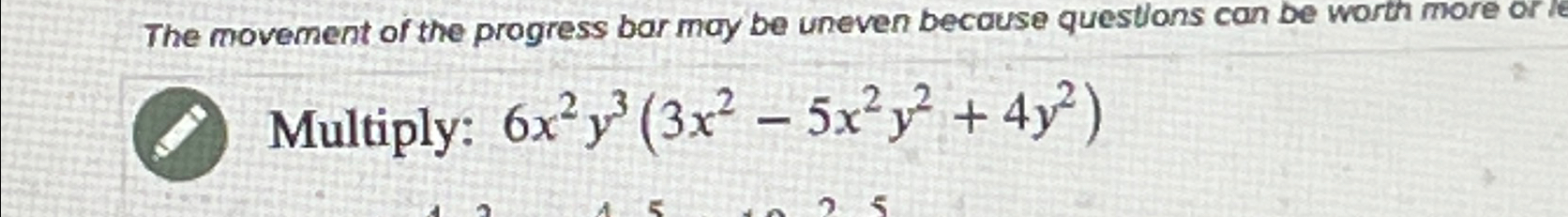 Solved The movement of the progress bar may be uneven | Chegg.com