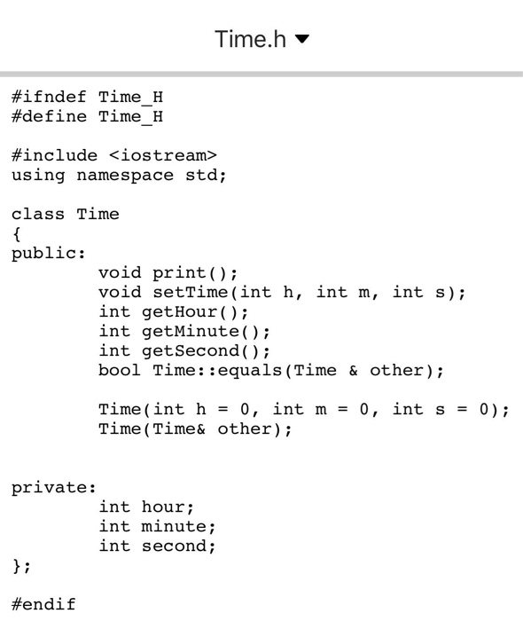 Solved Objectives: To understand why operator overloading is | Chegg.com