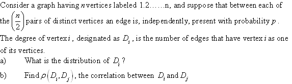 Solved Consider a graph having n vertices labeled | Chegg.com
