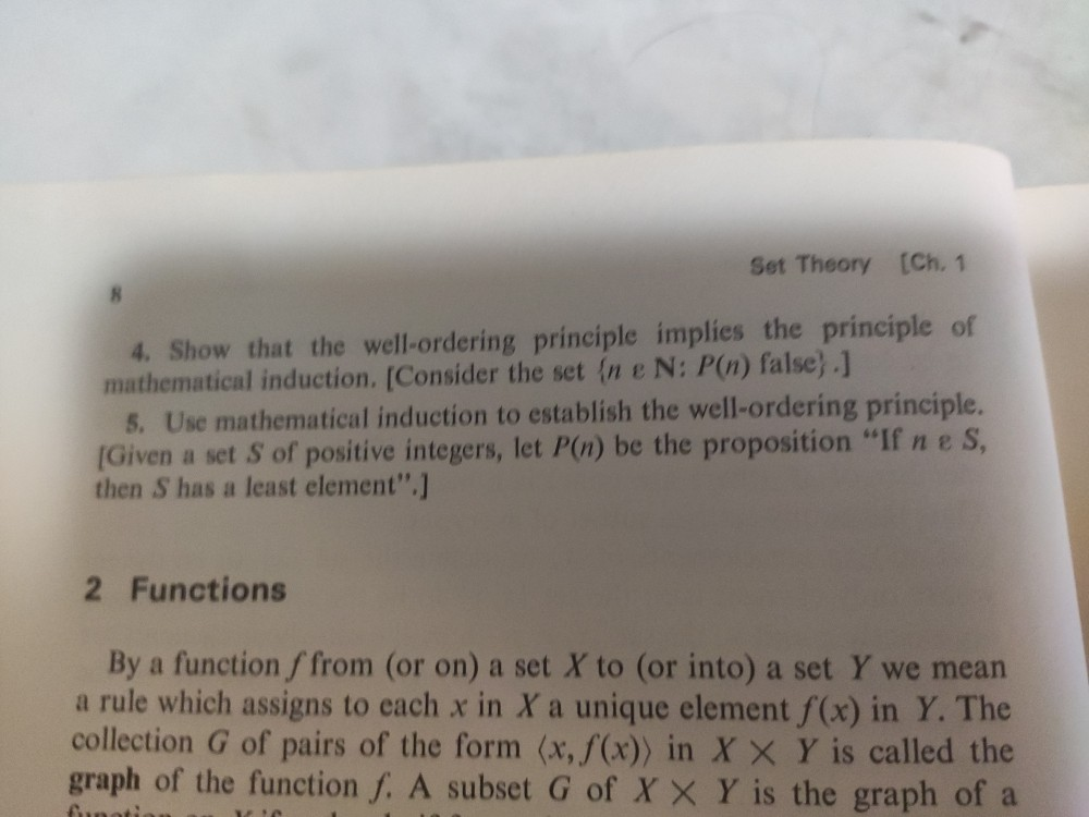 Solved Set Theory (Ch. 1 8 4. Show that the well-ordering | Chegg.com