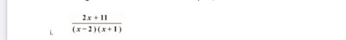 Solved (x−2)(x+1)2x+11 | Chegg.com