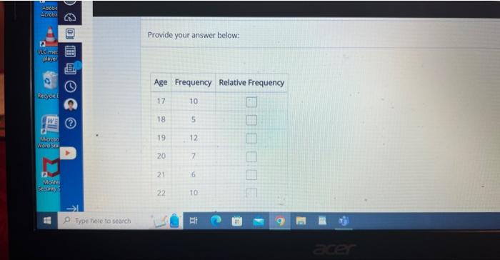 Solved Provide your answer below: | Chegg.com