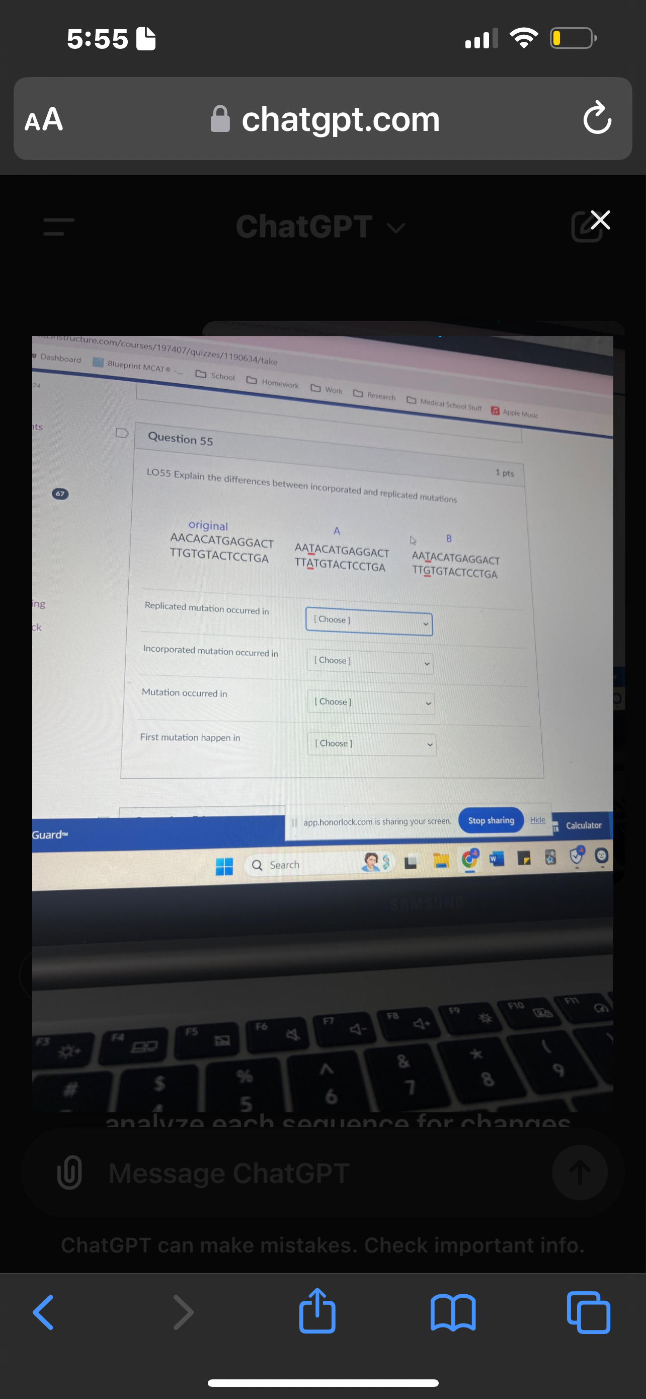 Solved 5:55AAchatgpt.comChatGPT(1) ﻿Message ChatGPTChatGPT | Chegg.com