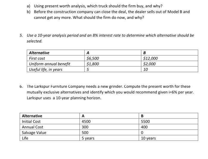 Solved Do the following problems using Microsoft Excel. | Chegg.com