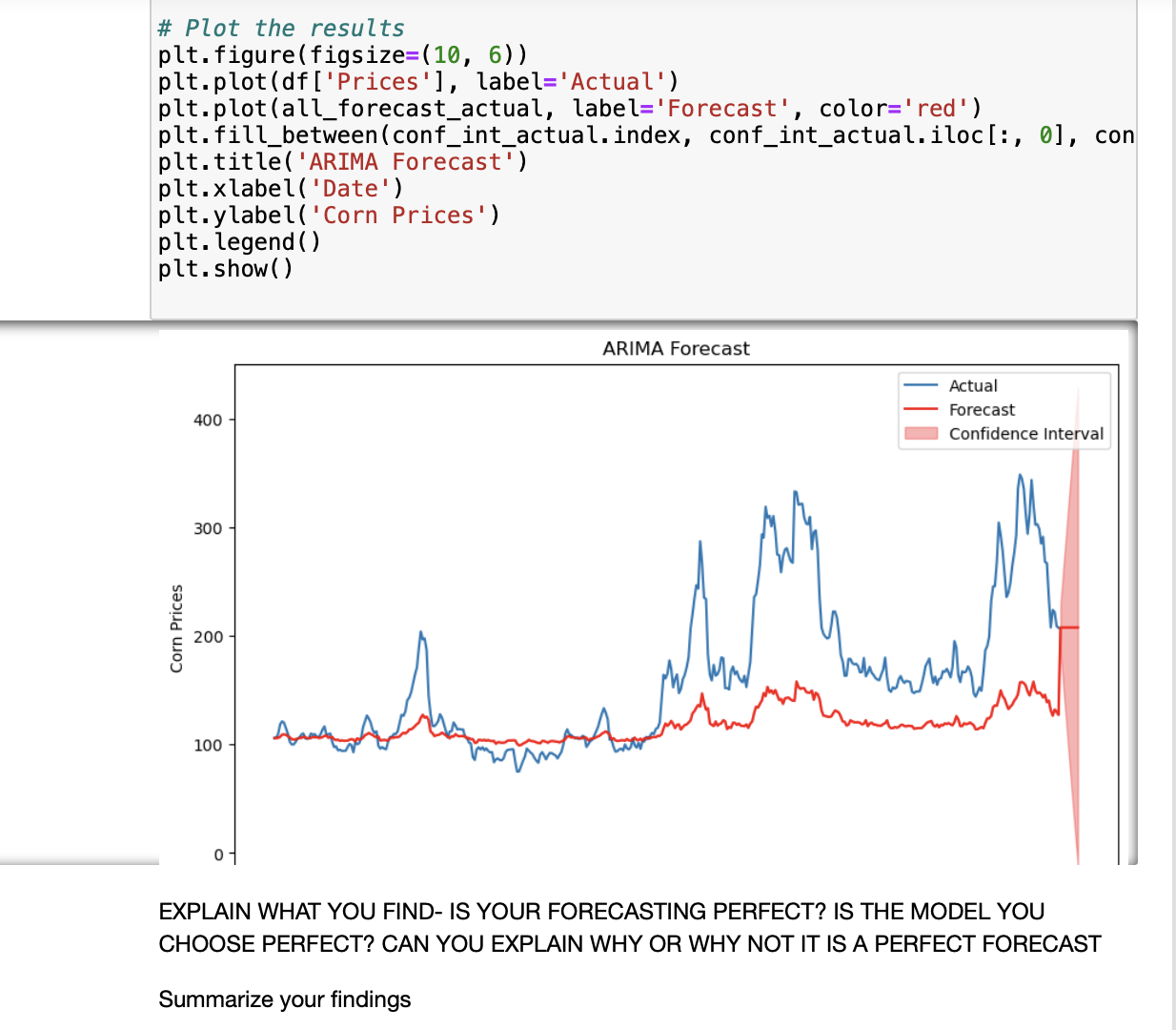 Solved # Plot the resultsplt.figure (figsize | Chegg.com