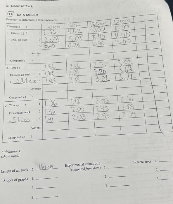 calculate using the data to find the average and | Chegg.com